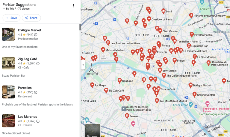 Paris Google Map: The Ultimate Local’s Guide to Food & Fun